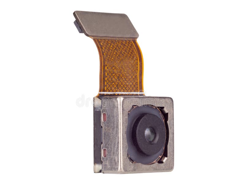Micro Camera Module with Flexible Connector Stock Illustration ...