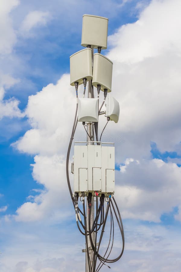 Telecom site stock image. Image of metal, control, instrument - 10025489