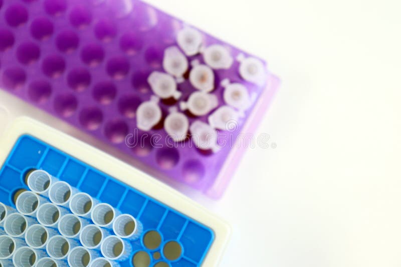 Micro Centrifuge Tube with Blood Sample in Solution, for Testing Anti ...