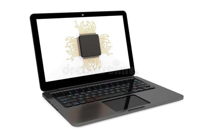 Micro laptop stock image. Image of electronic, happiness - 63900733