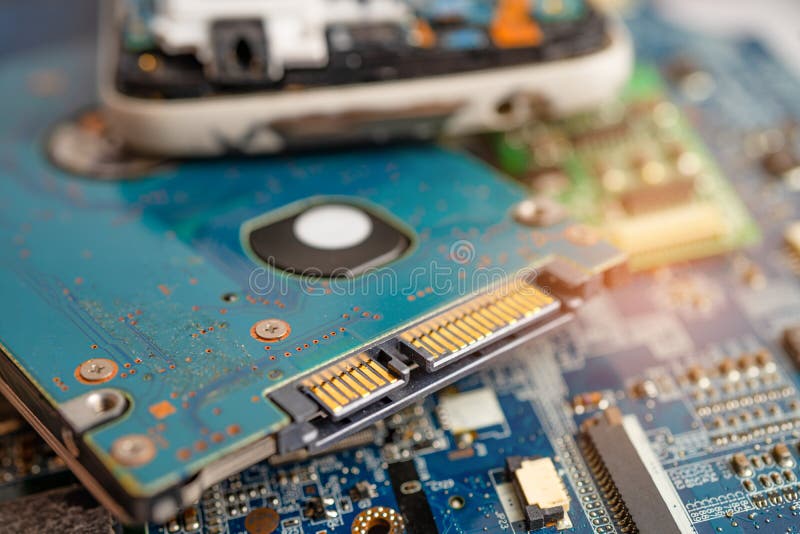 Micro Circuit Main Board Computer Electronic Technology, Hardware ...