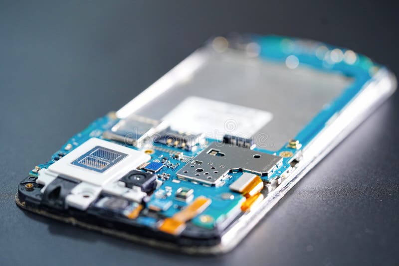 Micro Circuit Main Board of Smartphone Electronic Technology Stock ...