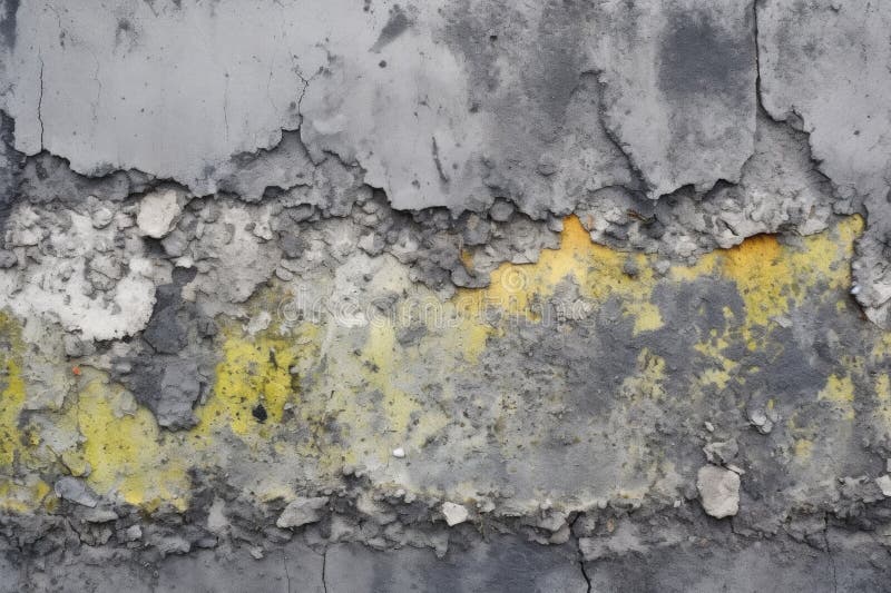 Micro Details of a Concrete Basement Wall Stock Illustration ...