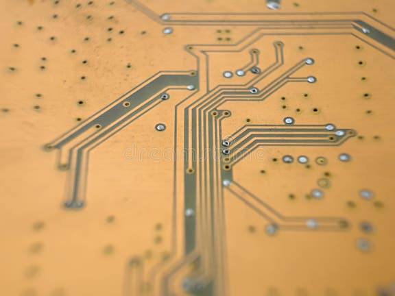 Micro Electronics Components. Semiconductor Elements and Micro Schemes ...