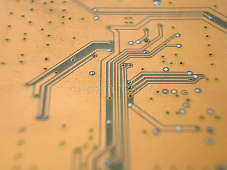 Micro Electronics Components. Semiconductor Elements and Micro Schemes ...
