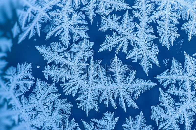 Micro Ice Crystal Field stock photo. Image of fractal - 284410204