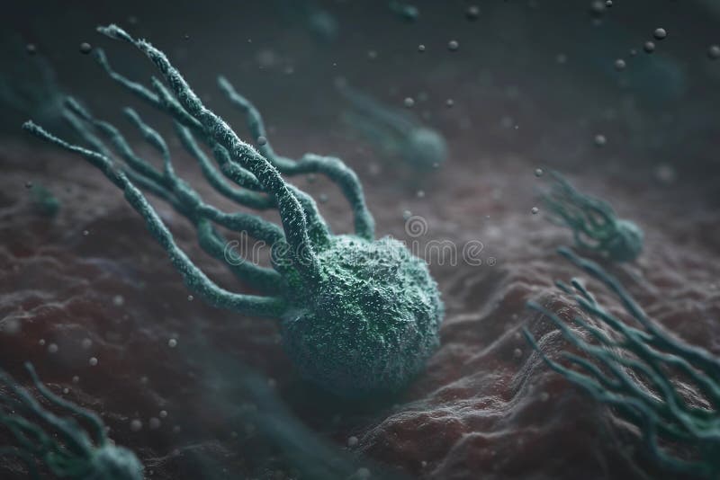 Micro Interior Body Inside Technology Inspection Virus Covid-19 ...