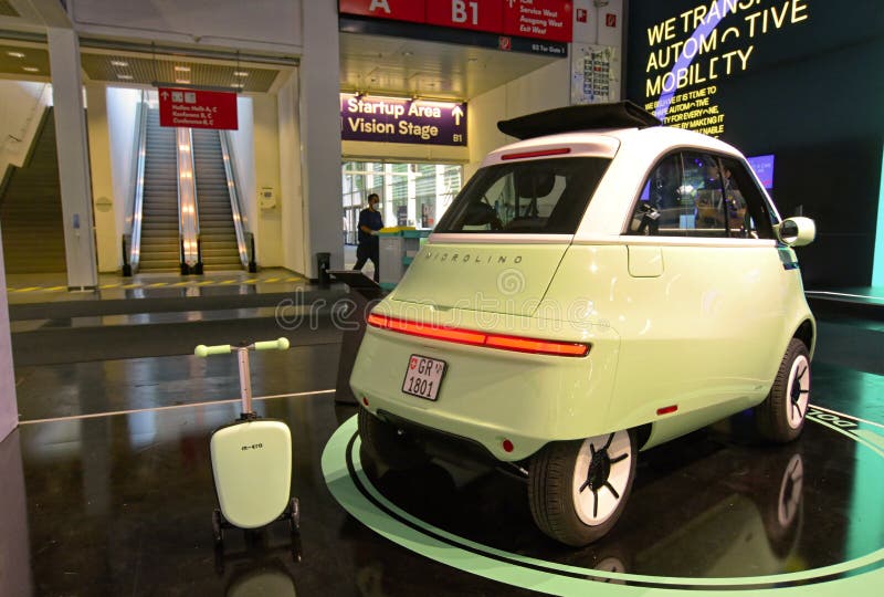 IAA Mobility 2021 - Microlino 2.0 Editorial Photo - Image of ...