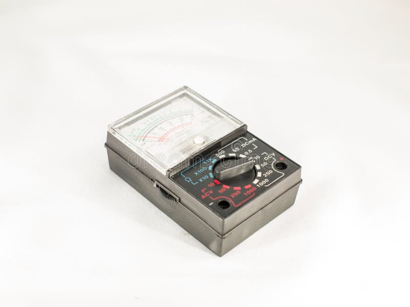 Micro multi meter stock photo. Image of testing, impedance - 46412522