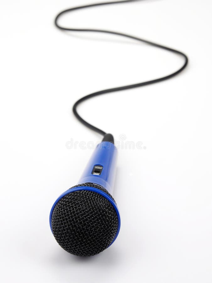 Micro phone stock photo. Image of focus, vertical, single - 9211086