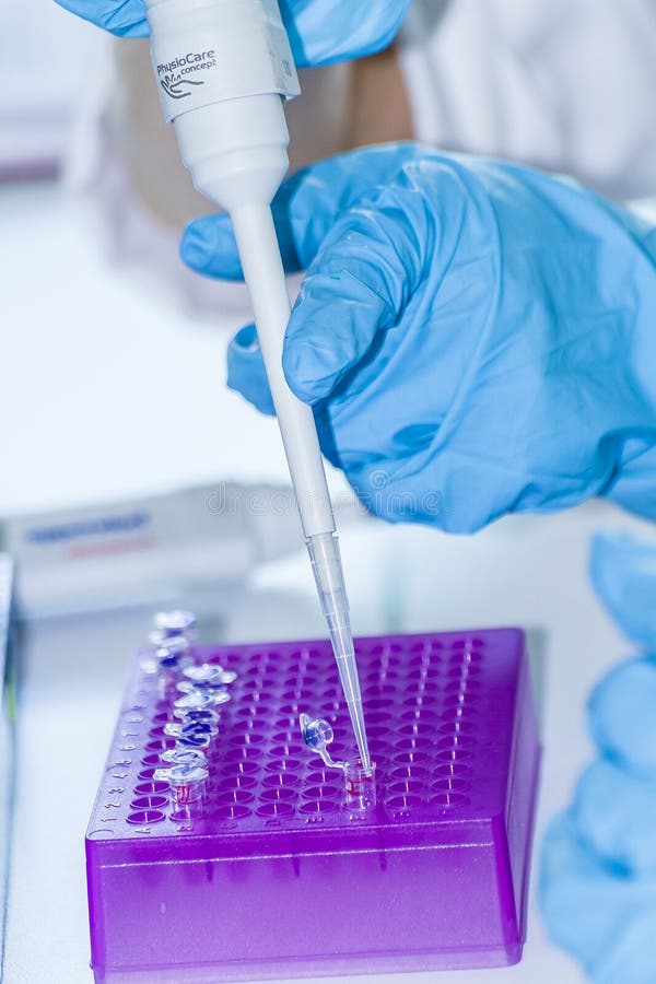 Micro pipette editorial stock photo. Image of people - 44678598