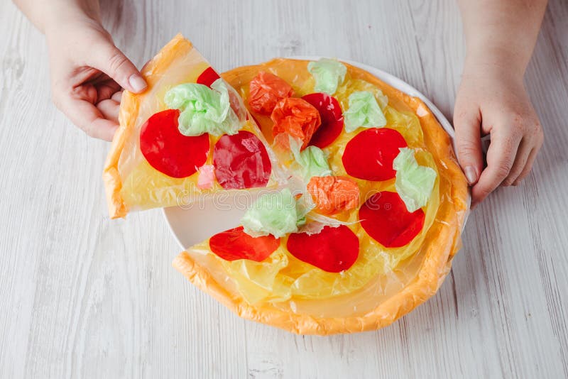 Micro Plastic Contamination of Food, Waste Problem Stock Photo - Image ...