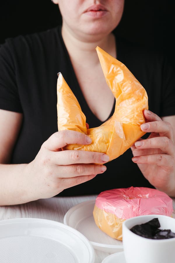 Micro Plastic Contamination of Food, Waste Problem Stock Image - Image ...