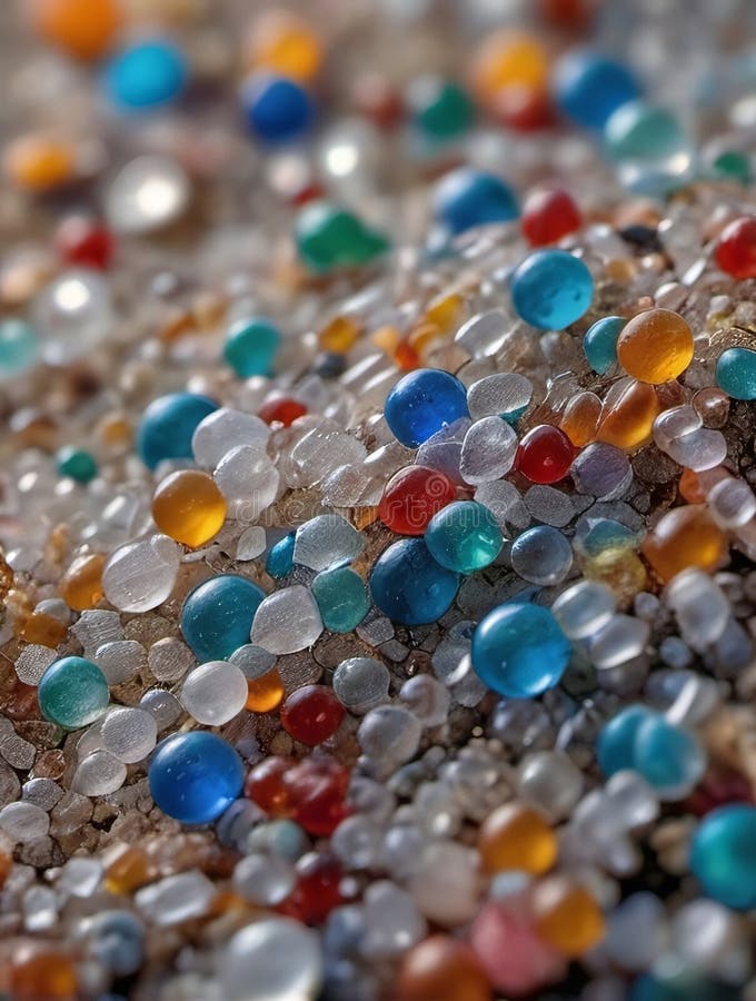 Micro Plastic Particles Found in the Ocean and Beaches, Plastic ...