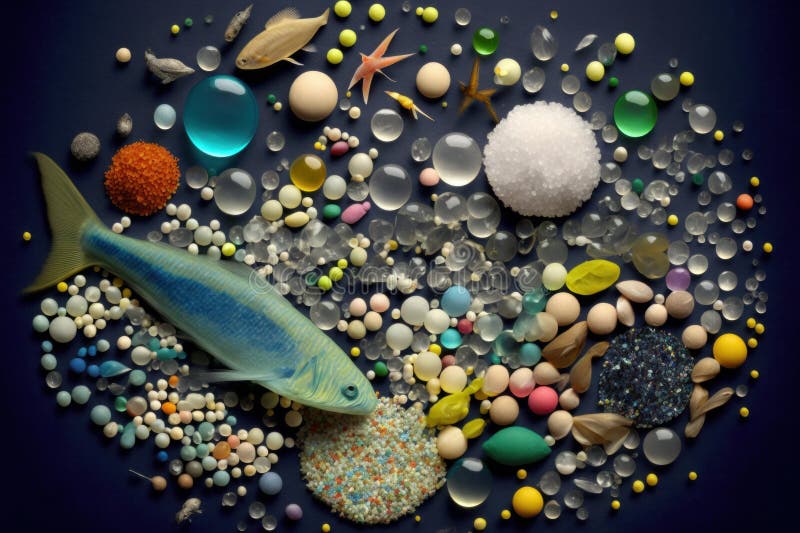 Micro Plastic Particles Found in the Ocean and Beaches. Plastic ...