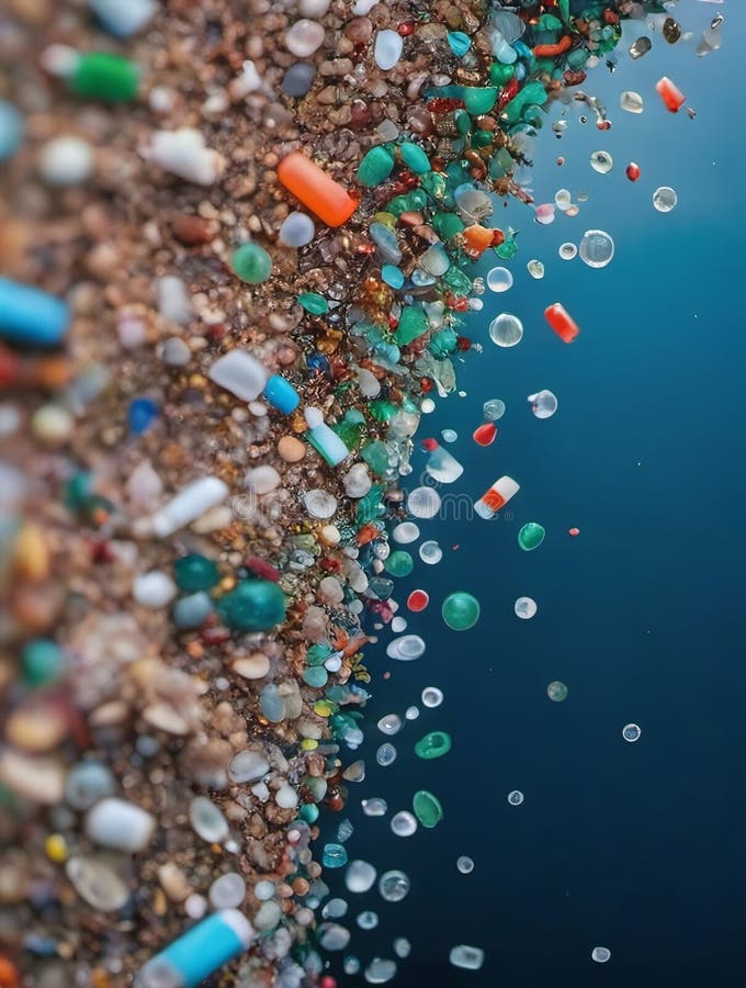 Micro Plastic Particles Found in the Ocean and Beaches, Plastic ...