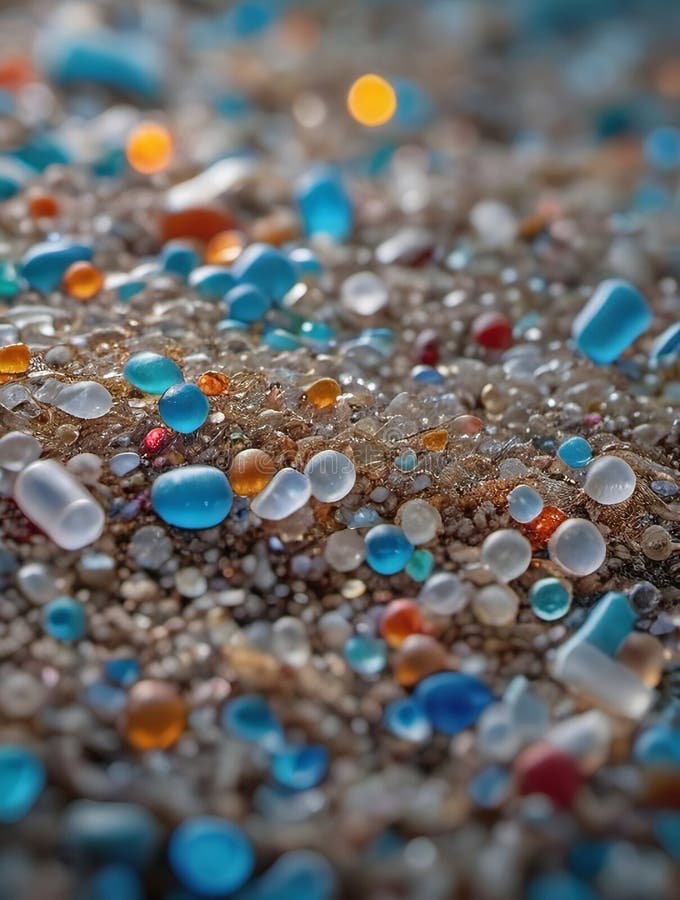 Micro Plastic Particles Found in the Ocean and Beaches, Plastic ...