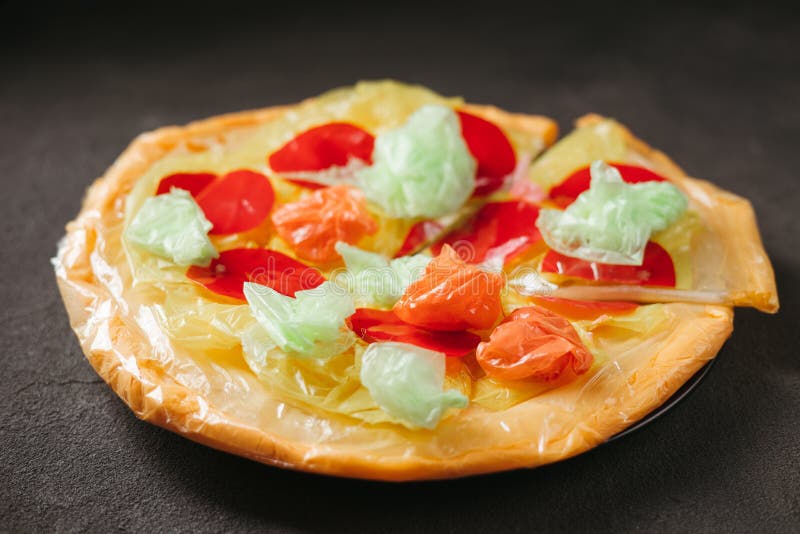 Micro Plastic Pollution. Recycled Waste in Food Stock Image - Image of ...