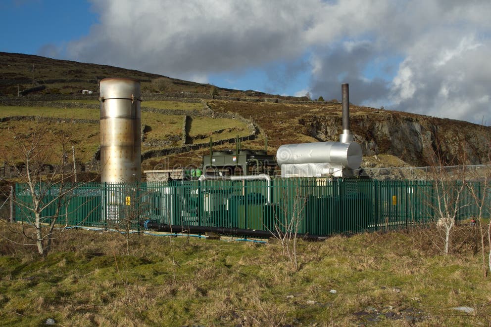 Micro power station. stock image. Image of converter - 18303625