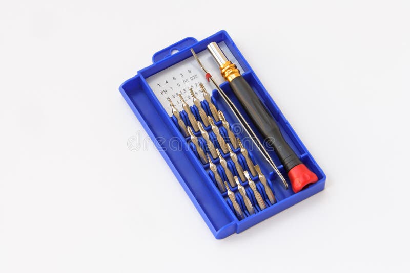 Micro Precision Screwdrivers Set Stock Image - Image of micro ...