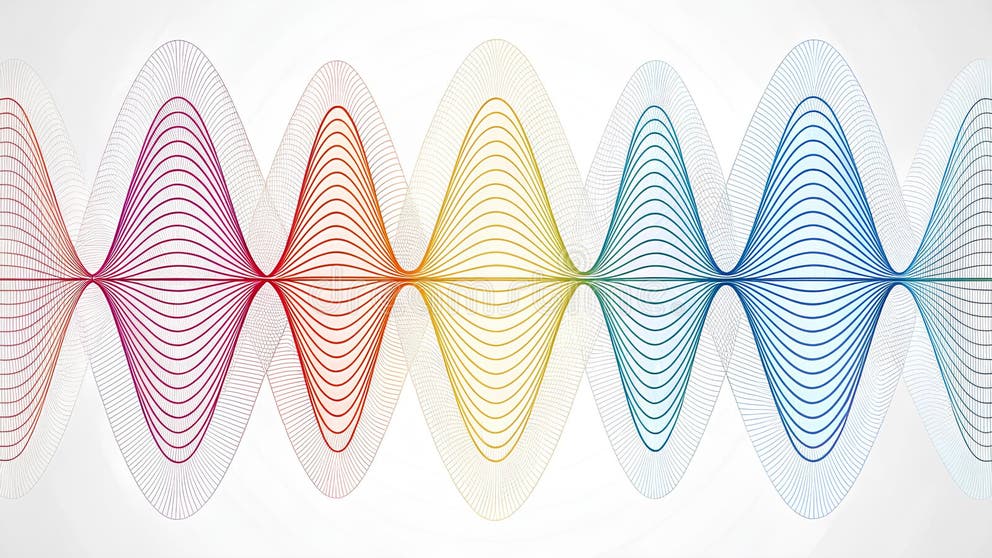 Micro Science Physics Wave Colorful Wave Patterns Illustrate Beauty of ...