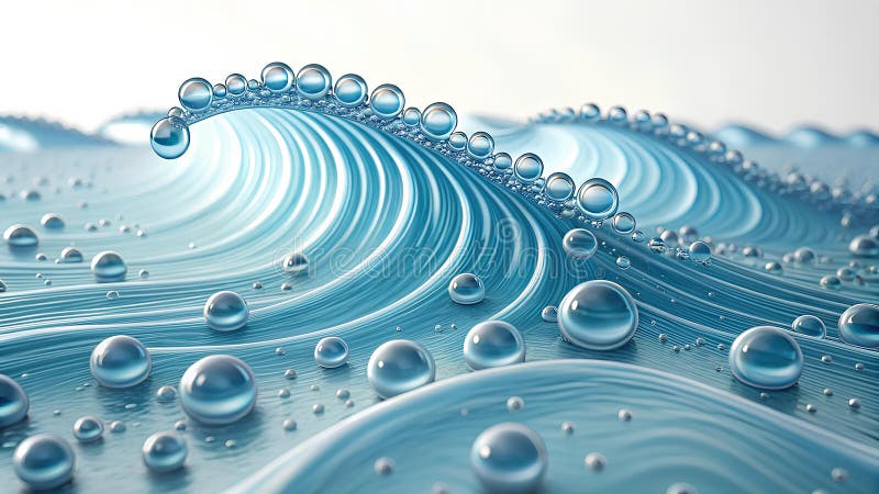 Micro Science Physics Wave Mesmerizing Wave of Water Droplets Showcases ...