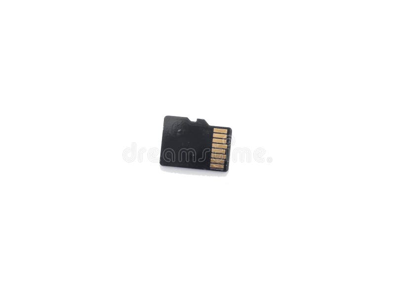 Micro SD Card for Additional Memory Device. Stock Image - Image of ...