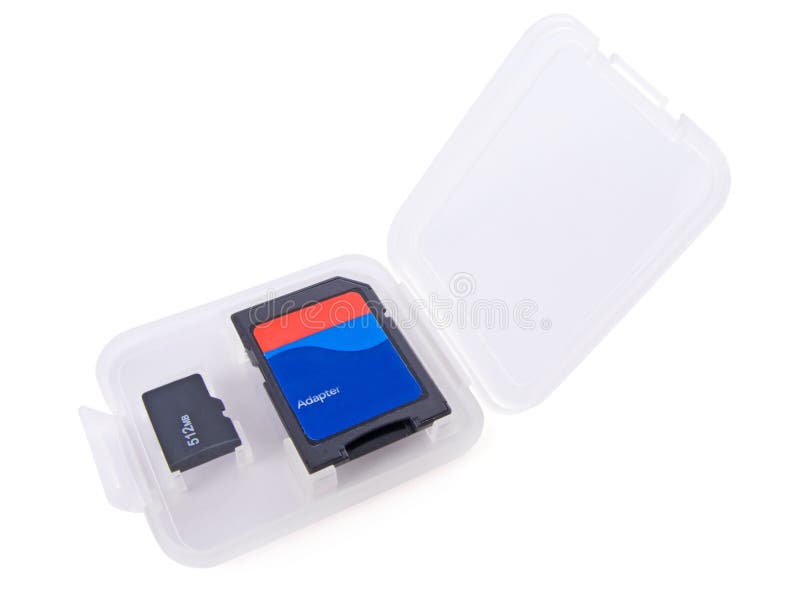 Micro SD memory card editorial stock photo. Image of technology - 6611093