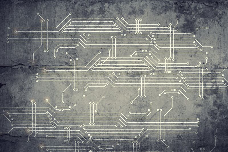 Micro Technology Background Stock Image - Image of computer, gray ...