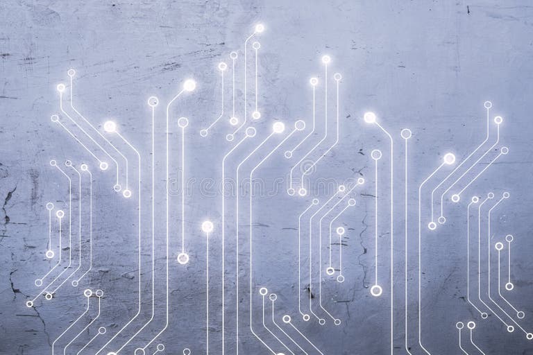 Micro Technology Background Stock Image - Image of integral, computer ...