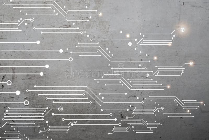 Micro Technology Background Stock Image - Image of circuit, material ...