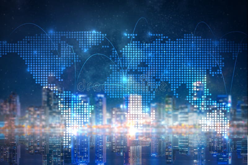 Micro Technology Background Stock Illustration - Illustration of ...