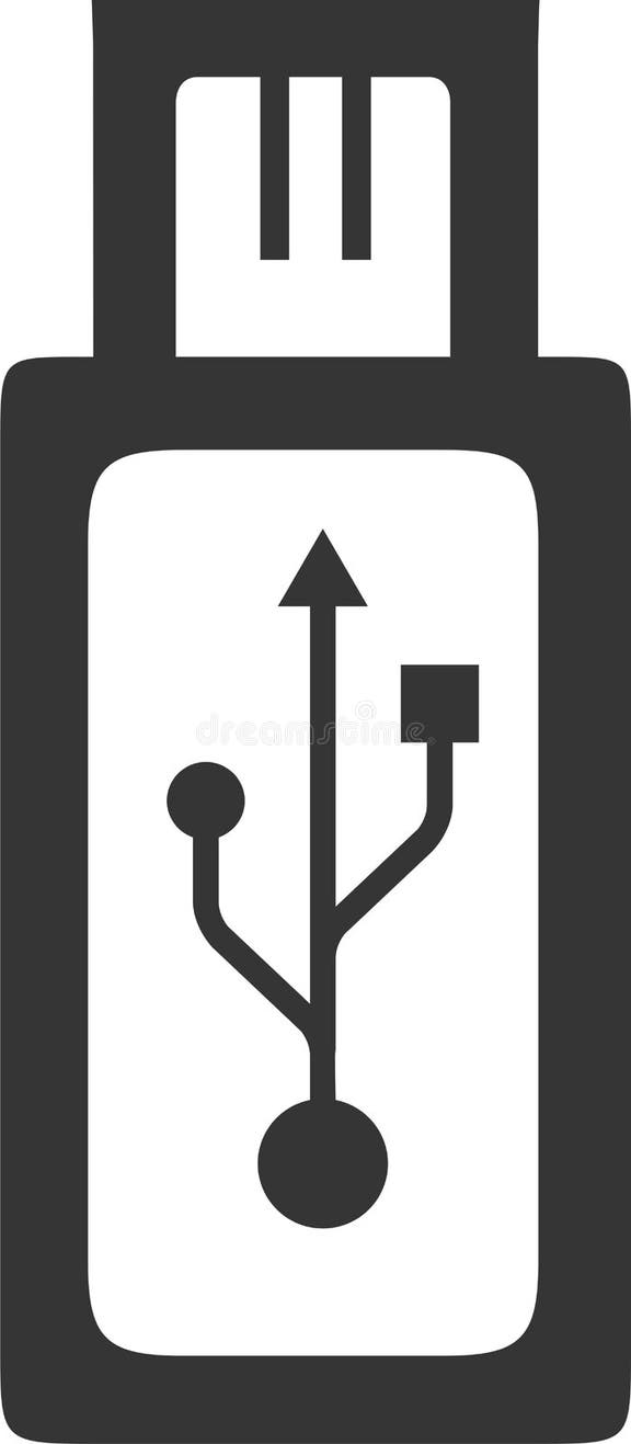 Micro USB Plug - Port Insert Adapter Stock Photo - Illustration of port ...