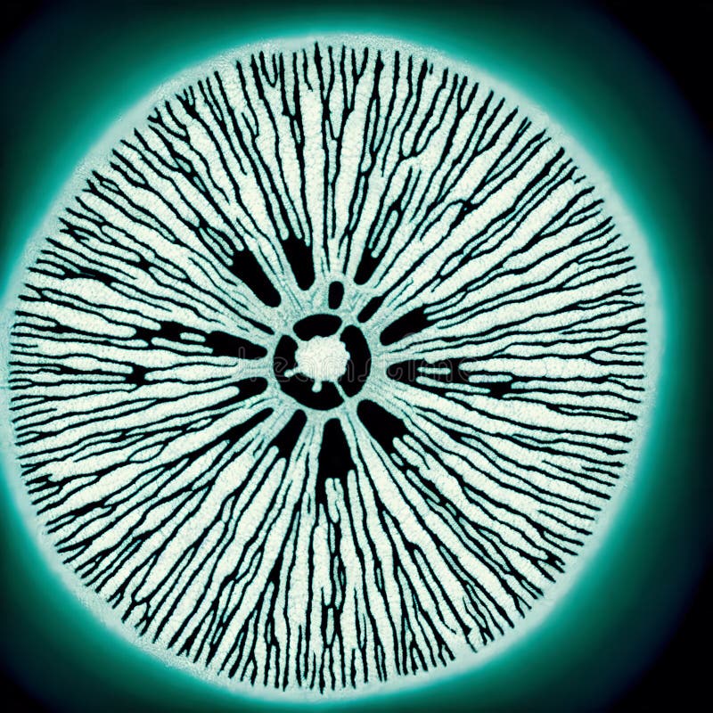 Micro World, Abstract Background Texture Stock Illustration ...