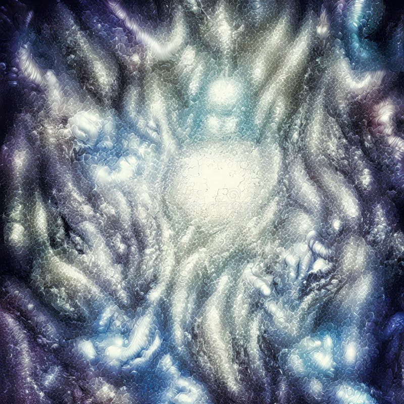 Micro World, Abstract Background Texture Stock Illustration ...