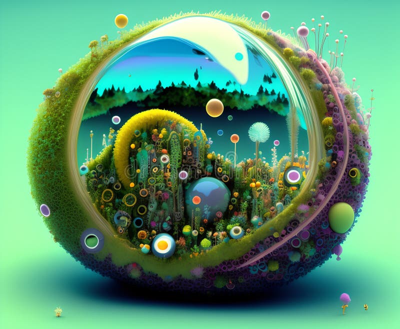 Micro World Render Stock Illustrations – 508 Micro World Render Stock ...