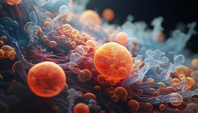 Microbacteria and Bacterial Organisms.biology and Science Background ...