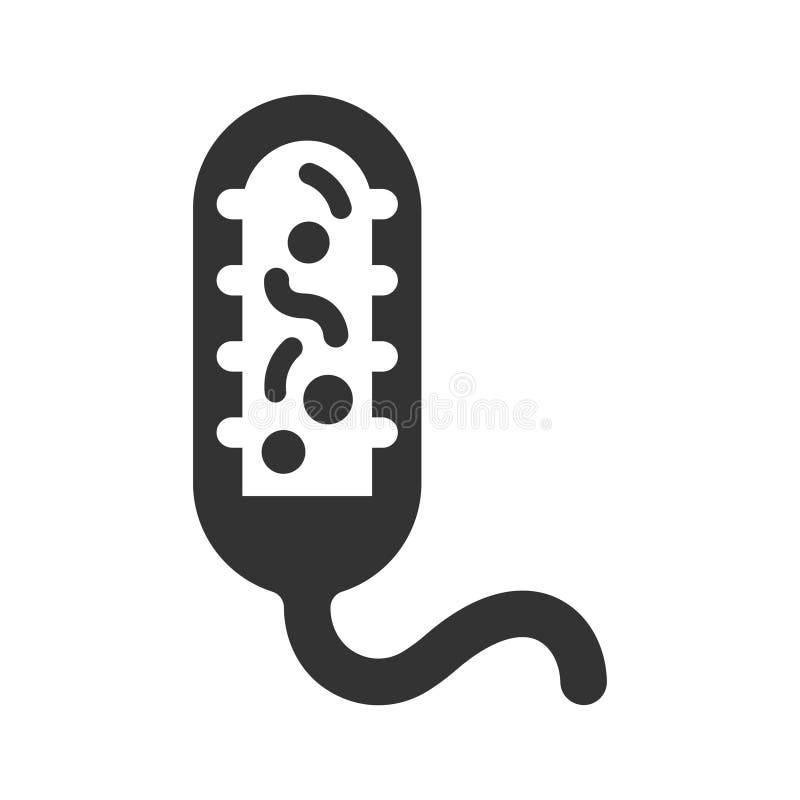 Microbe bacteria icon stock vector. Illustration of cell - 271991697