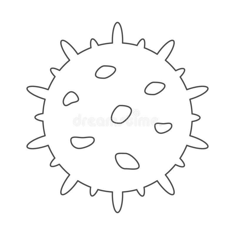 Microbe, Bacterium Icon, Virus Icon in Glyph Style, Corona Virus ... Microbe, Bacterium Icon, Virus Icon in Glyph Style, Corona Virus ...