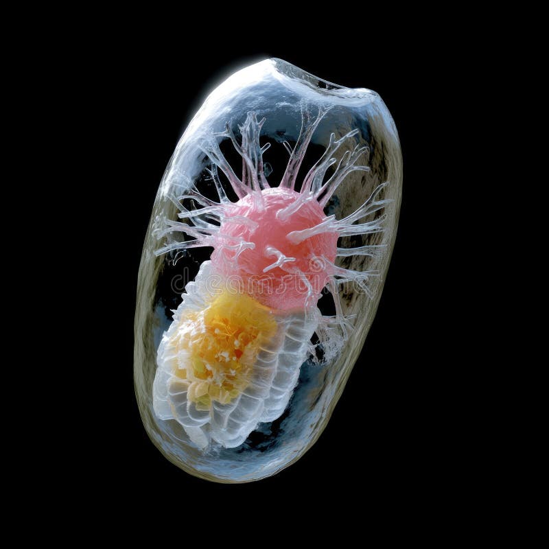 Microbe: Tiny Organism, Bacterial Cell, Invisible Entity, Single Germ ...