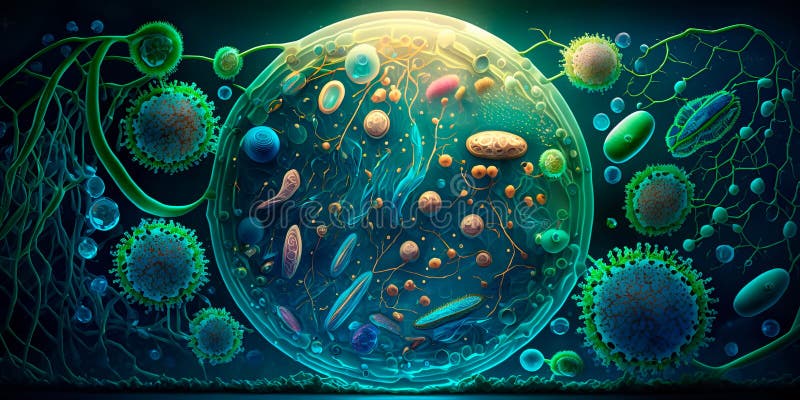 Microbes and Viruses To Study Their Structure and Evolution Generative ...