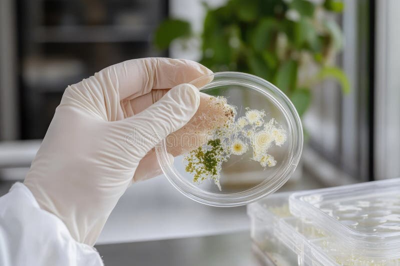 Microbial Bacteria - Microscopic Germ, Unicellular Being, Biological ...