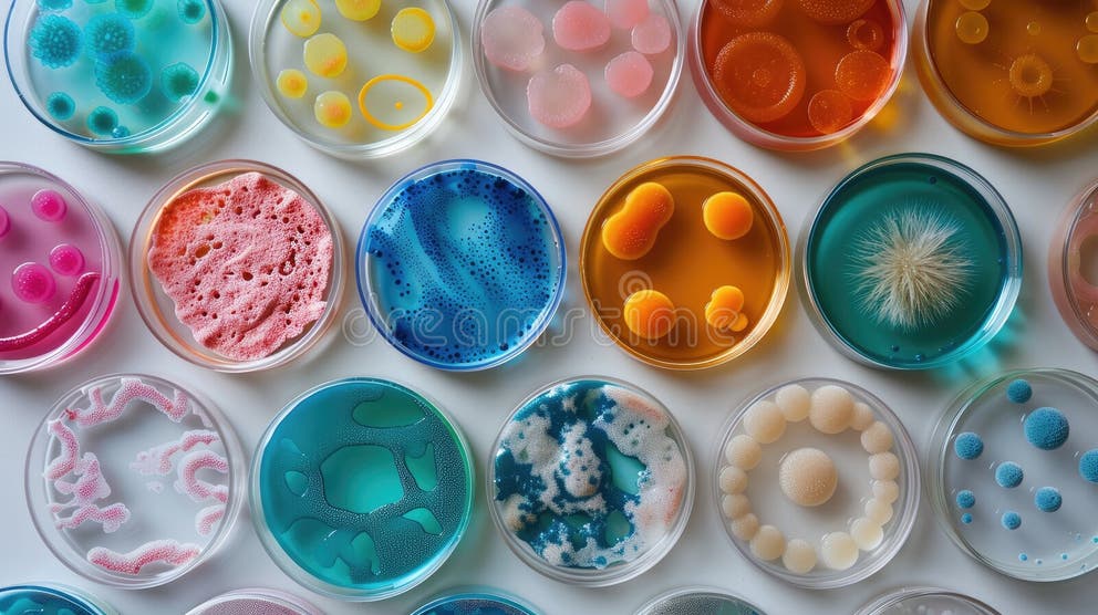 Microbial Bacteria - Microscopic Germ, Unicellular Being, Biological ...