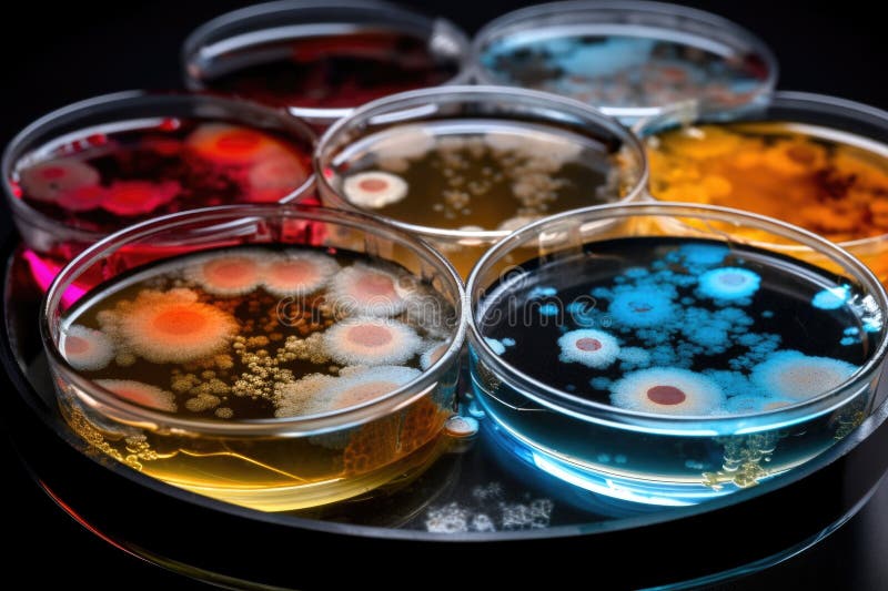 Growing Microorganisms Stock Illustrations – 147 Growing Microorganisms ...