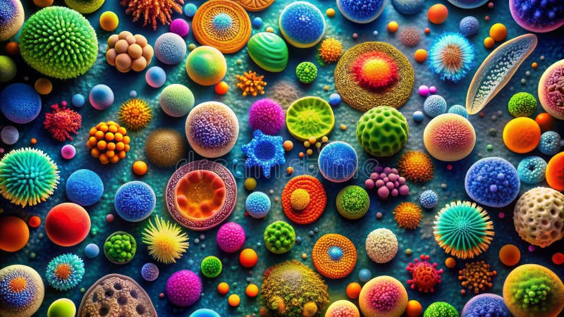 Microbial Diversity Revealed a Stunning Look at Colonies Under the ...