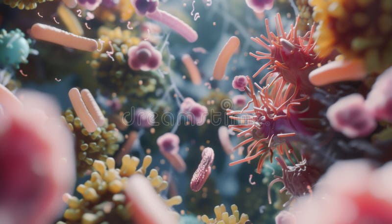 Microbial Diversity in a Vibrant Underwater Ecosystem during the ...