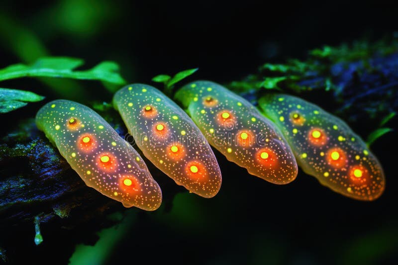Microbial Glow Features Patterns, Luminescent Qualities of ...