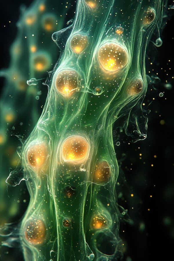 Microbial Glow Features Patterns, Luminescent Qualities of ...