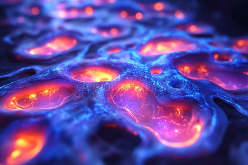 Microbial Glow Features Patterns, Luminescent Qualities of ...