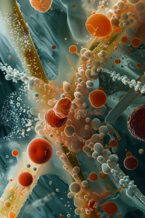 Microbial Universe Concept - Unseen World of Bacillus Bacteria ...